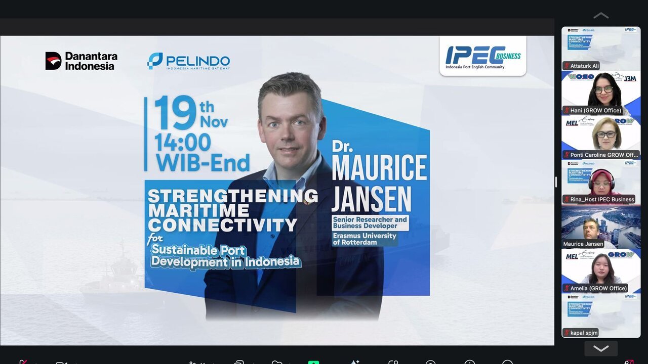 Webinar Highlight: Dr. Maurice Jansen Presents to PT Pelabuhan ...